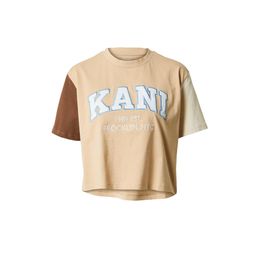 Karl Kani T-Shirt Damen Gr&ouml;&szlig;e S camel / sand / dunkelbeige / t&uuml;rkis