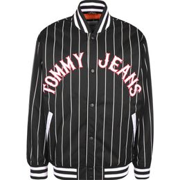 Tommy Jeans Jacke Herren Gr&ouml;&szlig;e L rot / schwarz / wei&szlig; Sommerjacke