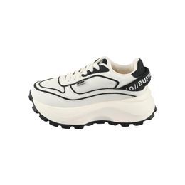 Buffalo Sneaker 'Manhatten One' Damen Gr&ouml;&szlig;e 38 schwarz / wei&szlig; Sommerschuhe