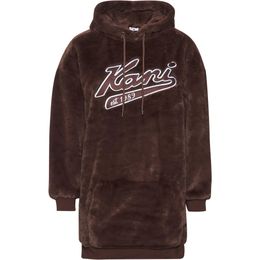 Karl Kani Sweatshirt female size L Dark brown / White