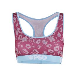 PSD BH Damen Gr&ouml;&szlig;e 100 hellblau / weinrot / wei&szlig;