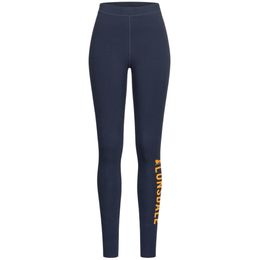 Lonsdale Leggings 'Daiches' female size L Navy / Orange