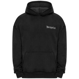 Dropsize Sweatshirt 'Broken Heart' Herren Gr&ouml;&szlig;e S grau / schwarz