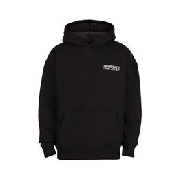 Dropsize Sweatshirt 'Hustle' Herren Gr&ouml;&szlig;e XS schwarz / wei&szlig;
