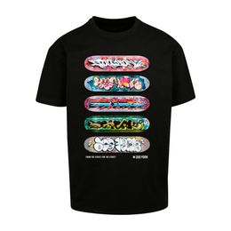 Zoo York T-Shirt 'Skateboards' Herren Gr&ouml;&szlig;e 5XL blau / pink / schwarz / wei&szlig;