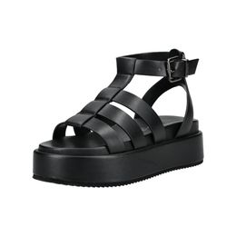 Buffalo Strap Sandals female size 42 Black