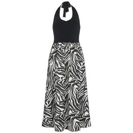 Cloud5ive Kleid Damen Gr&ouml;&szlig;e 42 schwarz / wei&szlig; Sommerkleid