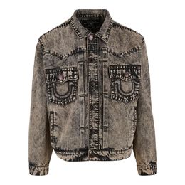 True Religion Jacke Herren Gr&ouml;&szlig;e XXL black denim