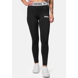 Lonsdale Leggings Damen Gr&ouml;&szlig;e XL schwarz / wei&szlig;