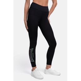 Lonsdale Leggings Damen Gr&ouml;&szlig;e S t&uuml;rkis / schwarz