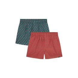 Pockies Boxershorts Herren Gr&ouml;&szlig;e M grau / rot