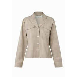 Second Female Jacke 'Rayures' Damen Gr&ouml;&szlig;e XL beige / creme
