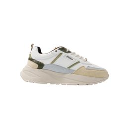 MoEa Sneaker 'Gen5' Herren Gr&ouml;&szlig;e 36 beige / hellblau / gr&uuml;n / wei&szlig;