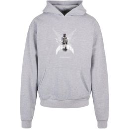 Mj Gonzales Sweatshirt 'Higher than heaven' Herren Gr&ouml;&szlig;e 5XL braun / graumeliert / wei&szlig;