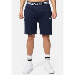Lonsdale Sporthose 'Bray' Herren Gr&ouml;&szlig;e S dunkelblau / wei&szlig;