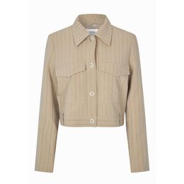 Second Female Jacke 'Felica' Damen Gr&ouml;&szlig;e L beige / schwarz Sommerjacke