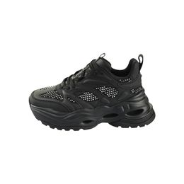 Buffalo Sneaker Herren Gr&ouml;&szlig;e 46 schwarz / silber