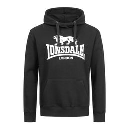 Lonsdale Sweatshirt 'Corran' Herren Gr&ouml;&szlig;e M schwarz / wei&szlig;