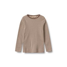 Wheat Shirt 'Alfie' Jungen Gr&ouml;&szlig;e 140 ecru / braun