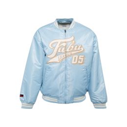 Fubu Jacke Herren Gr&ouml;&szlig;e XXL ecru / hellblau / hellbraun