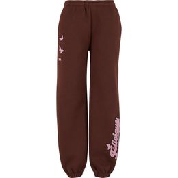 Felicious Hose Damen Gr&ouml;&szlig;e 40 dunkelbraun / rosa