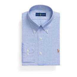 Polo Ralph Lauren Hemd Herren Gr&ouml;&szlig;e 43 hellblau / ocker