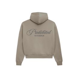 Prohibited Sweatshirt 'Hometown' Damen Gr&ouml;&szlig;e M grau / gr&uuml;n