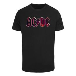 Merchcode T-Shirt 'ACDC' Herren Gr&ouml;&szlig;e L beige / pink / schwarz / wei&szlig;