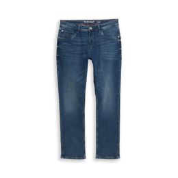 Tom Tailor Herren TTMARVIN STRAIGHT Jeans mit Superstretch, blau, Uni, Gr. 38/30