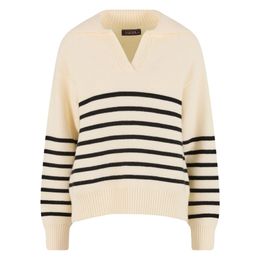 Urban Classics Pullover Damen Gr&ouml;&szlig;e XS beige / schwarz