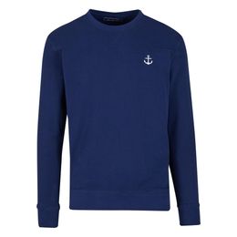 Mister Tee Sweatshirt 'Anchor' Herren Gr&ouml;&szlig;e L navy / wei&szlig;