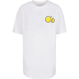 Merchcode T-Shirt 'Lemon Party' Damen Gr&ouml;&szlig;e 4XL gelb / gr&uuml;n / schwarz / wei&szlig;
