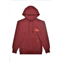 Pas De Monaco Sweatshirt 'La Pegaus' Herren Gr&ouml;&szlig;e XS orange / burgunder