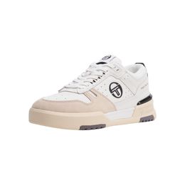 Sergio Tacchini Sneaker 'Court Lo' Herren Gr&ouml;&szlig;e 44 beige / schwarz / wei&szlig;