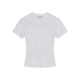 Oh April T-Shirt 'Marisa' Damen Gr&ouml;&szlig;e XL lila / offwhite
