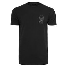 Mister Tee Shirt Herren Gr&ouml;&szlig;e 5XL schwarz / wei&szlig;