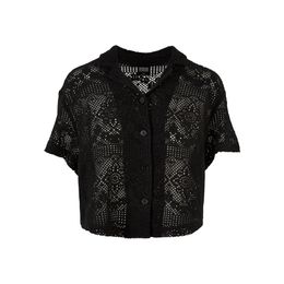 Urban Classics Bluse Damen Gr&ouml;&szlig;e 4XL schwarz