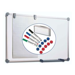 Maul Whiteboard Maulpro, Komplett-Set, 90x120 cm