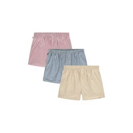 Pockies Boxershorts Herren Gr&ouml;&szlig;e S honig / wei&szlig;