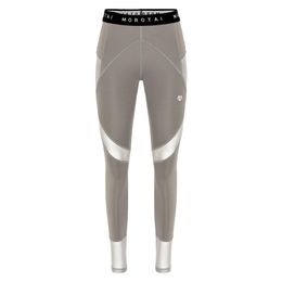 MOROTAI Sporthose 'Naka' Damen Gr&ouml;&szlig;e S taupe / schwarz / silber / wei&szlig;