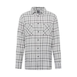 Urban Classics Hemd Herren Gr&ouml;&szlig;e XL hellbraun / grau / schwarz / wei&szlig;