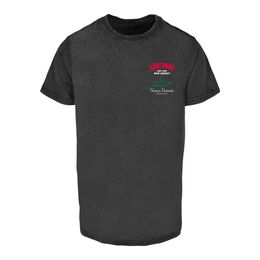Merchcode T-Shirt 'Sopranos Nuevo Vesuvio' Herren Gr&ouml;&szlig;e 4XL gr&uuml;n / rot / schwarz / wei&szlig;