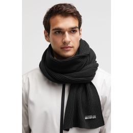 CAMP DAVID Damen Strickschalschwarz, Material: 100% Baumwolle, Modet&uuml;cher