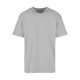 Urban Classics Damen T-Shirt "Urban Classics Herren Oversized Inside Out Tee"grau, Gr. L, unifarben, 100% Baumwolle, Shirts