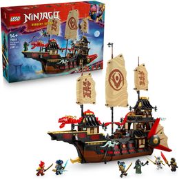 Konstruktionsspielsteine Lego "Der Tempel-Flugsegler (71848), Lego Ninjago", bunt, Spielbausteine, Kinder, Kunststoff, Made in Europe