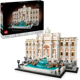 Konstruktionsspielsteine Lego "Trevi-Brunnen (21062), Lego Architecture", bunt, Spielbausteine, Kinder, Kunststoff, Made in Europe
