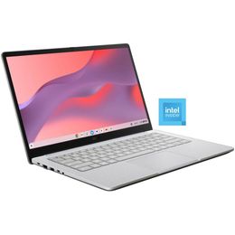 ASUS Chromebook "CX14 CX1405CTA-S60607", 4 GB RAM 128 GB SSD, N-Reihe, Google Chrome OSpure grau, Notebooks