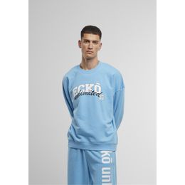 Ecko Unltd. Ecko Unlimited Sweatshirt 'Skyhook' Herren Gr&ouml;&szlig;e M blau / schwarz / wei&szlig;