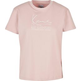 Karl Kani Shirt Damen Gr&ouml;&szlig;e XL ros&eacute; / wei&szlig;