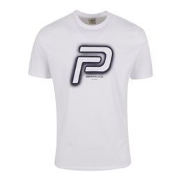 T-Shirt 883POLICE "883 Police KURNLE T-SHIRTS", Damen, Gr. L, wei&szlig;, 100% Baumwolle, bedruckt, normal, Rundhals, Shirts T-Shirt
